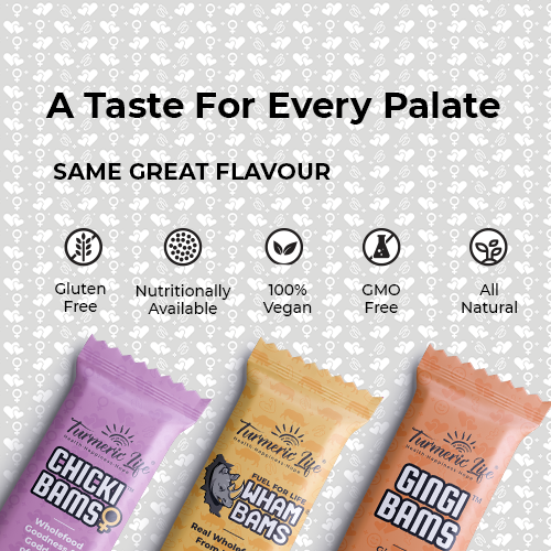 Nutritional Turmeric Bites & Bars | Turmeric Life